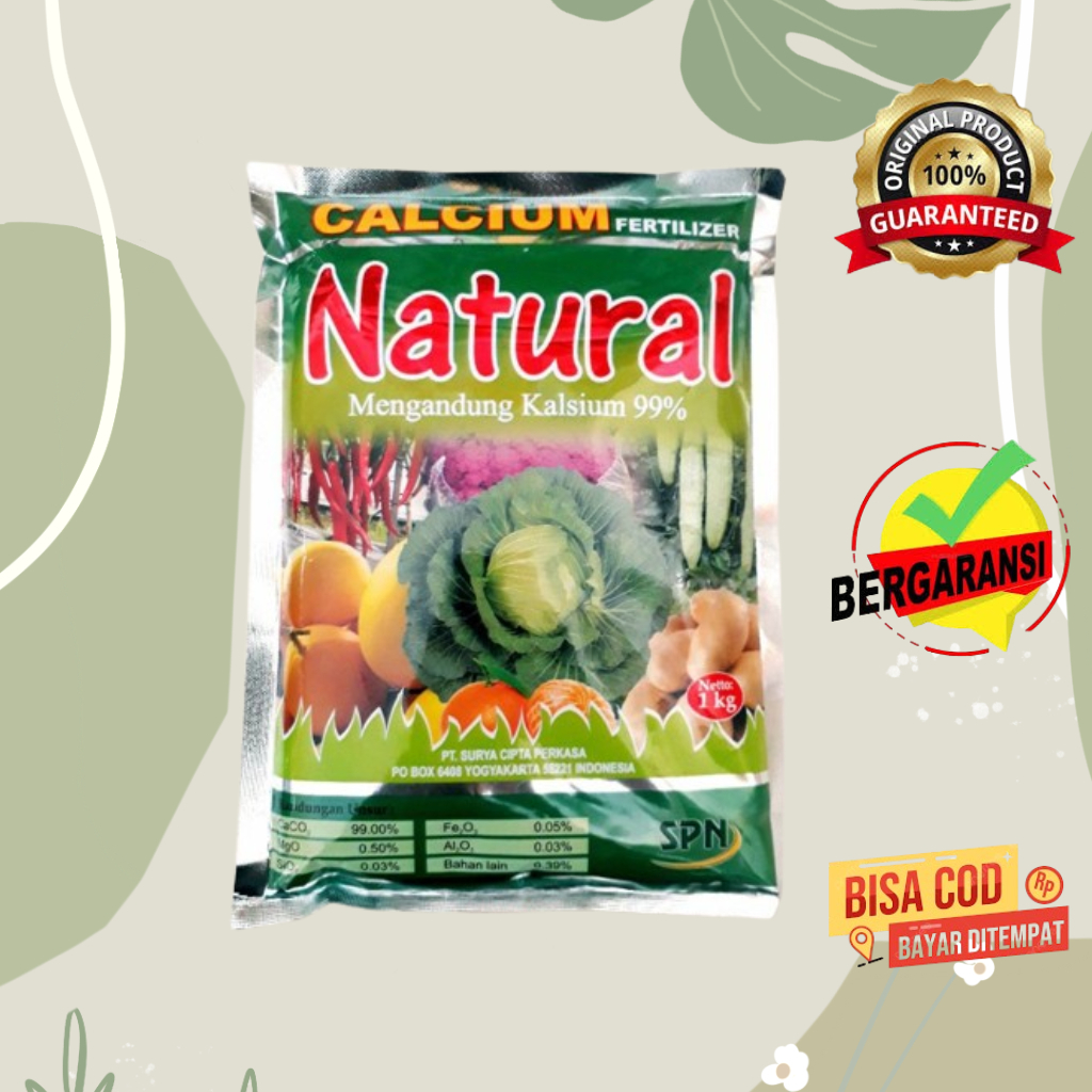 Jual Pupuk Calsium Natural 1 Kg | Shopee Indonesia