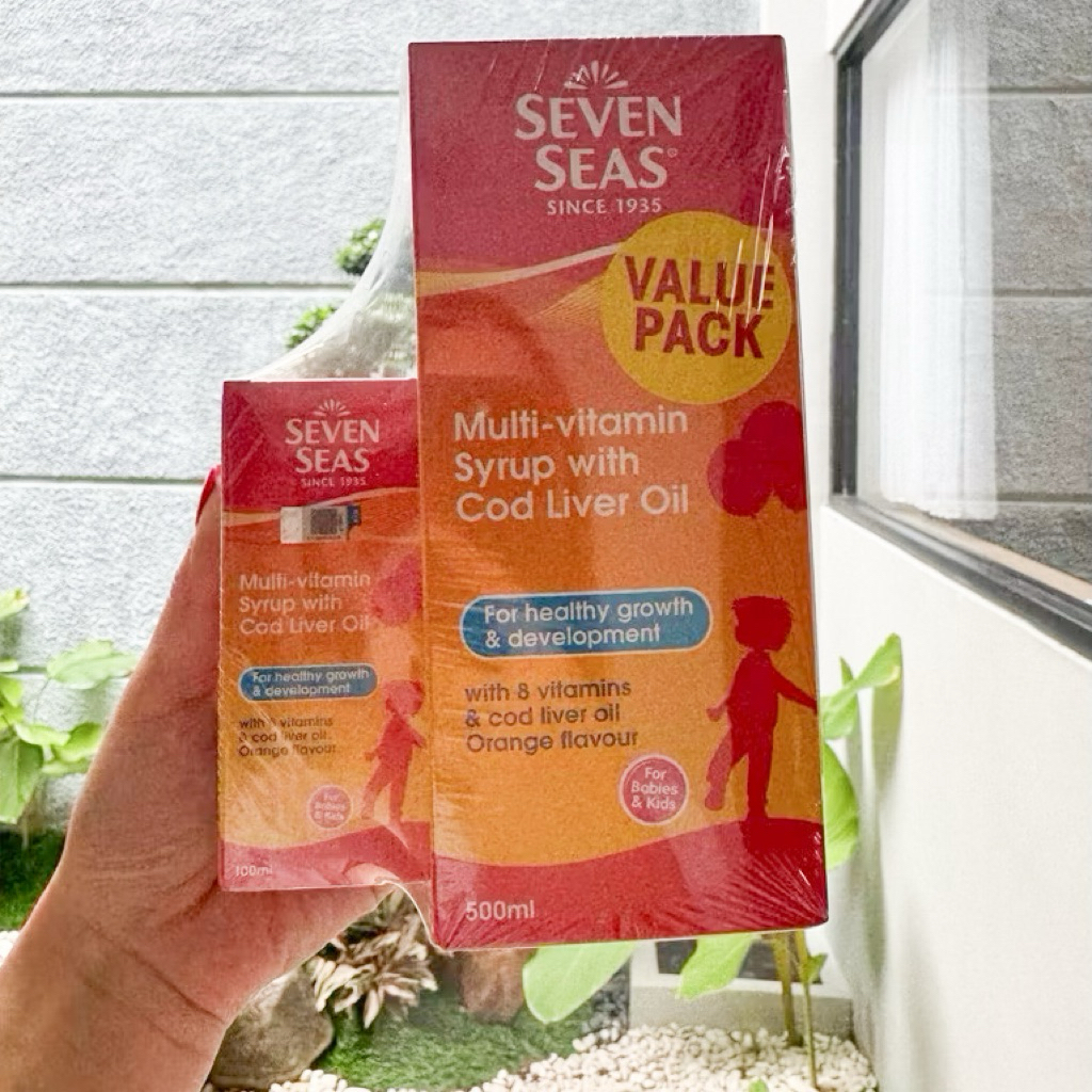 Jual Seven Seas Multi vitamin Syrup 500 + 100ml Ori Malaysia | Shopee ...