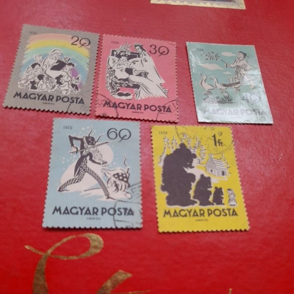 Jual 5 pcs prangko used dr Magyar Posta atau Hongaria | Shopee Indonesia