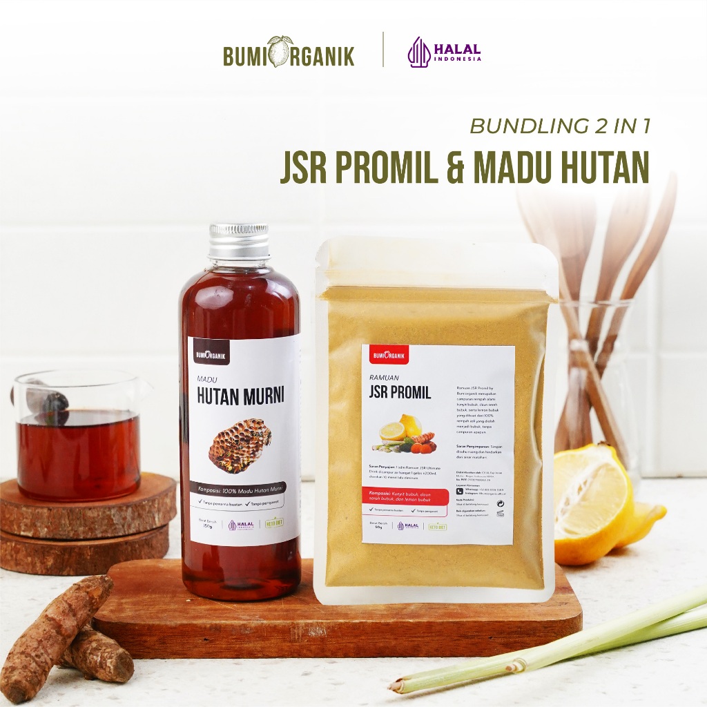 Jual JSR + MADU HUTAN/MULTIFLORA 2IN1 RESEP.DR ZAIDUL AKBAR HERBAL BUMI ...