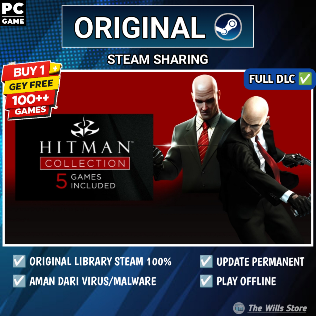Jual Hitman (Old Full Collection) | GAME PC SHARING ORIGINAL | Shopee ...