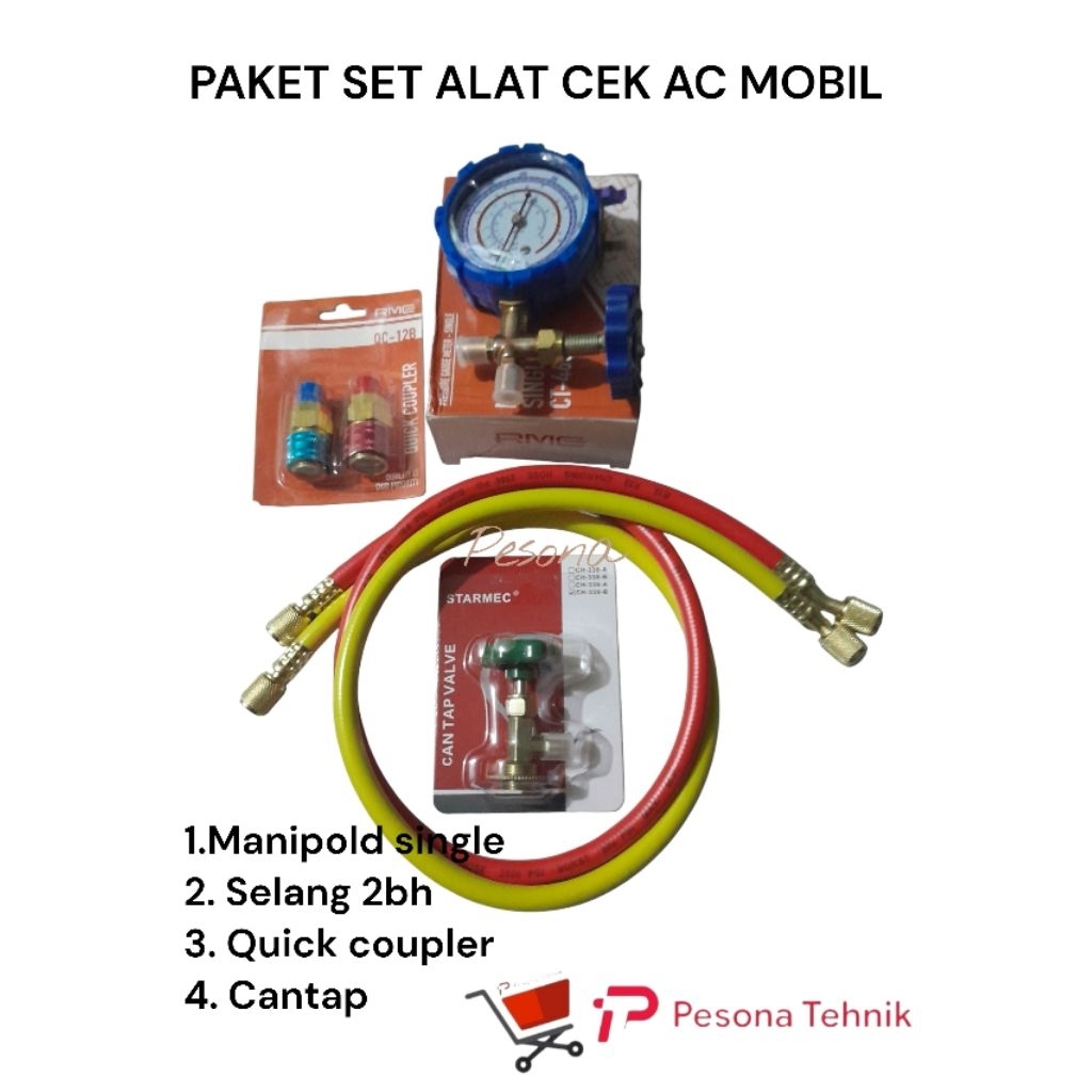 Jual Paket Alat Pengisian AC Mobil / Kulkas | Shopee Indonesia