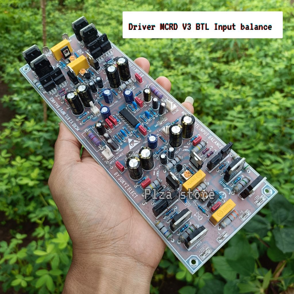 Jual Driver power MCRD V3 BTL lengkap input balance glerr komponen full ...