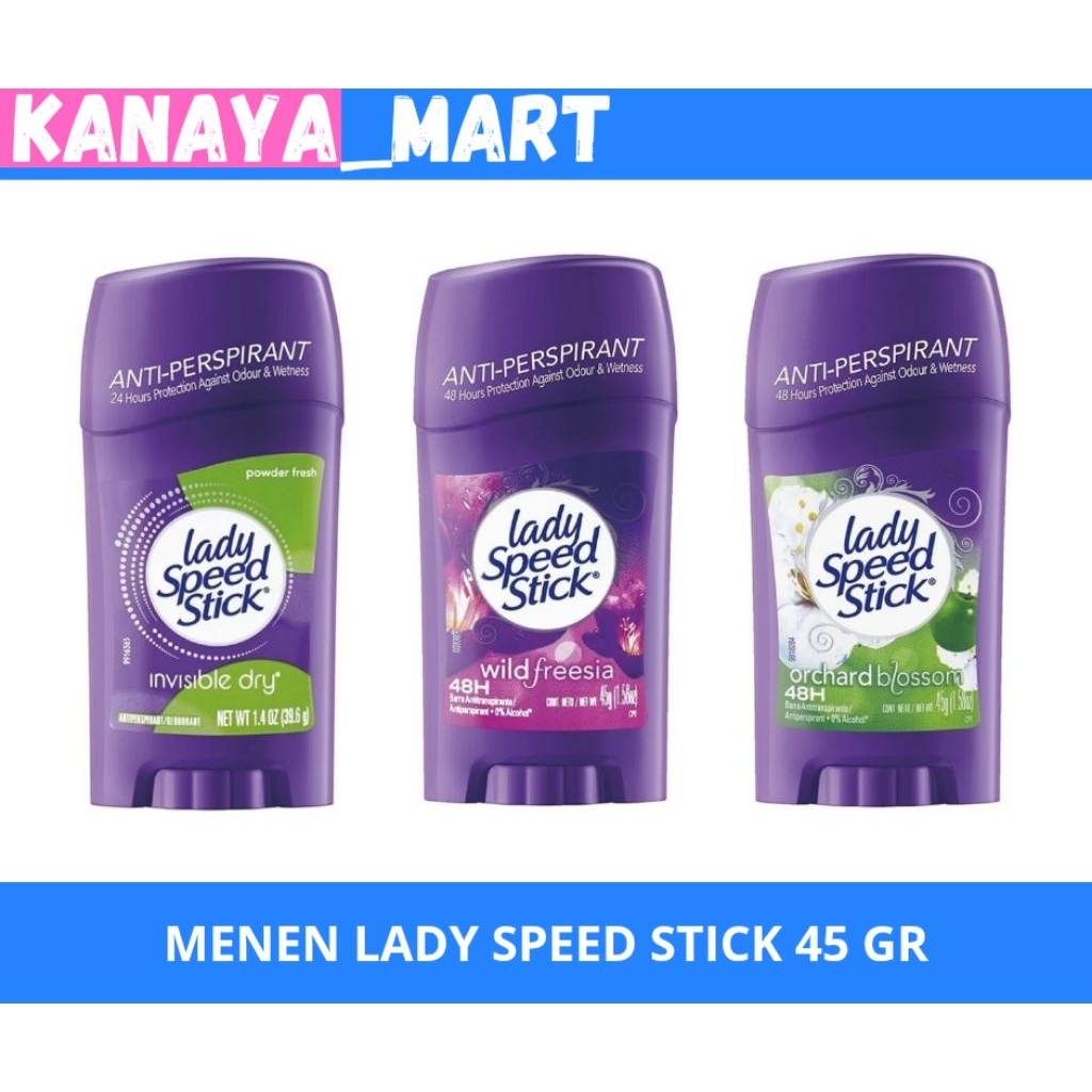 Jual MENNEN Lady Speed Stick Deodorant Aroma Orchard Blossom ...