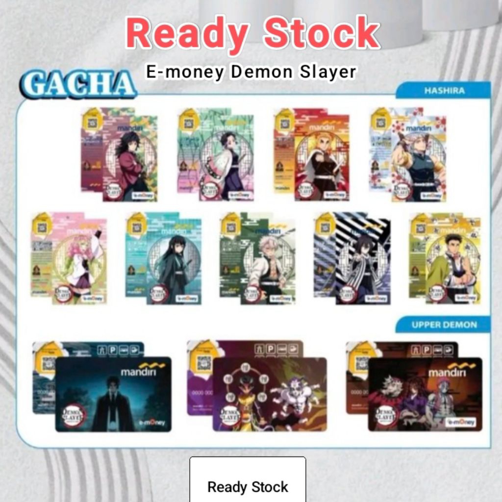 Jual Emoney Demon Slayer OfficiaI Merchandise Muse License emoney KNY ...
