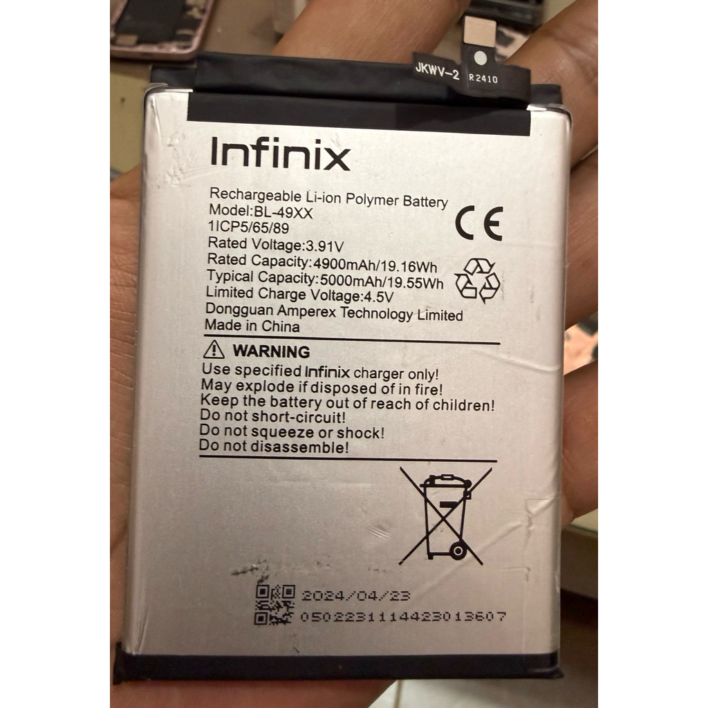 Jual Baterai Infinix GT 20 pro 5G/Note 40 BL-49XX original copotan ...