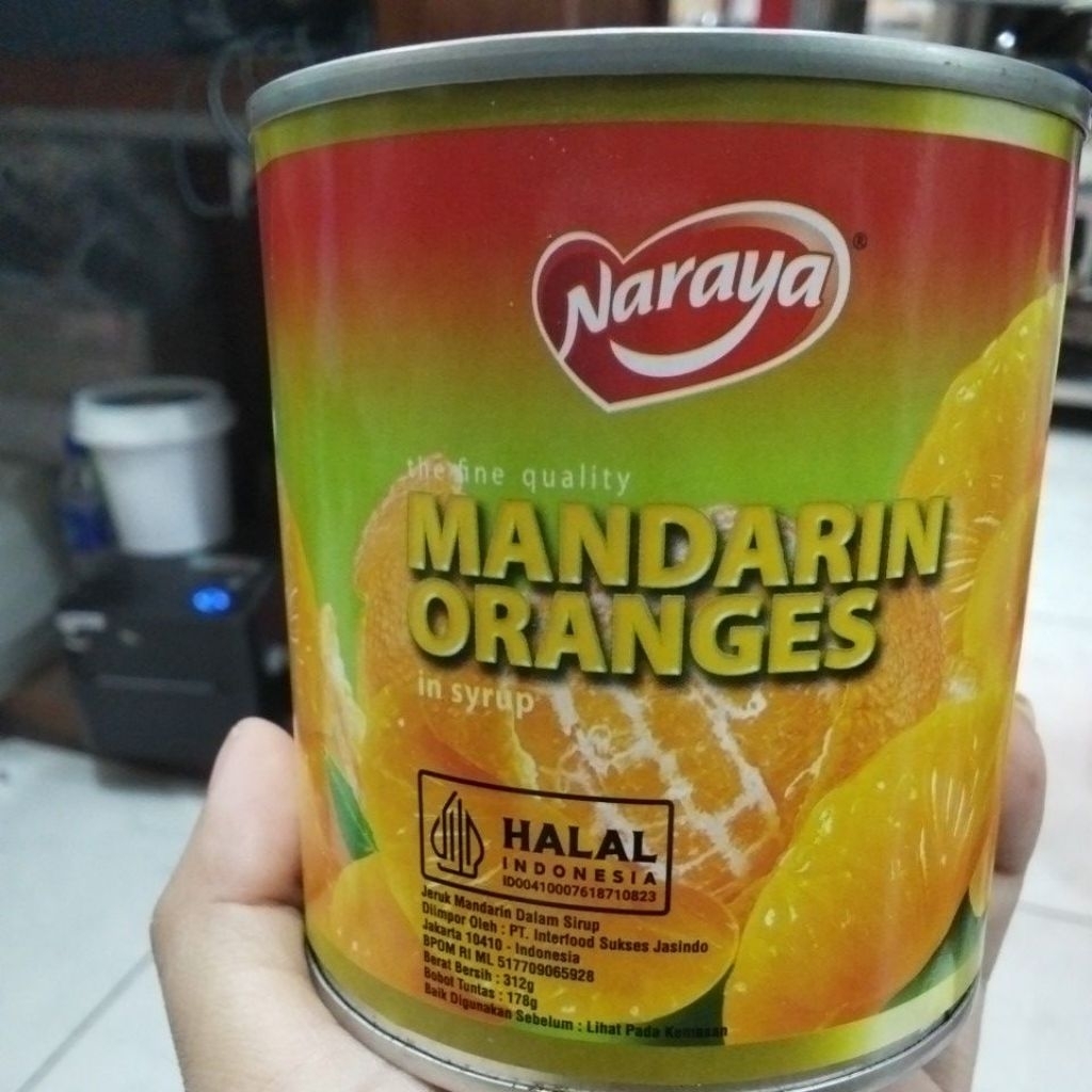 Jual Wilmond/Naraya Mandarin orange 312g | Shopee Indonesia