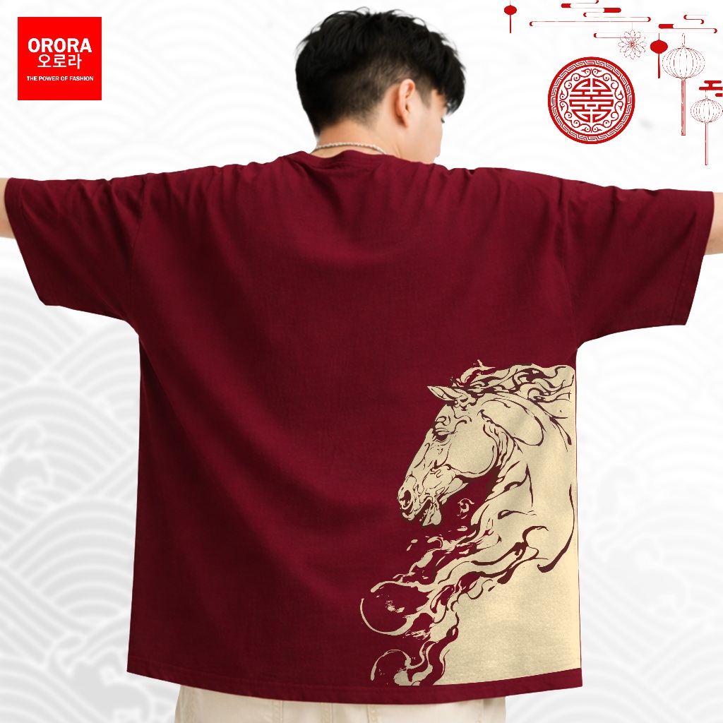 Jual Orora Kaos Oversize Imlek 2026 Chinese New Year | Art new year ...