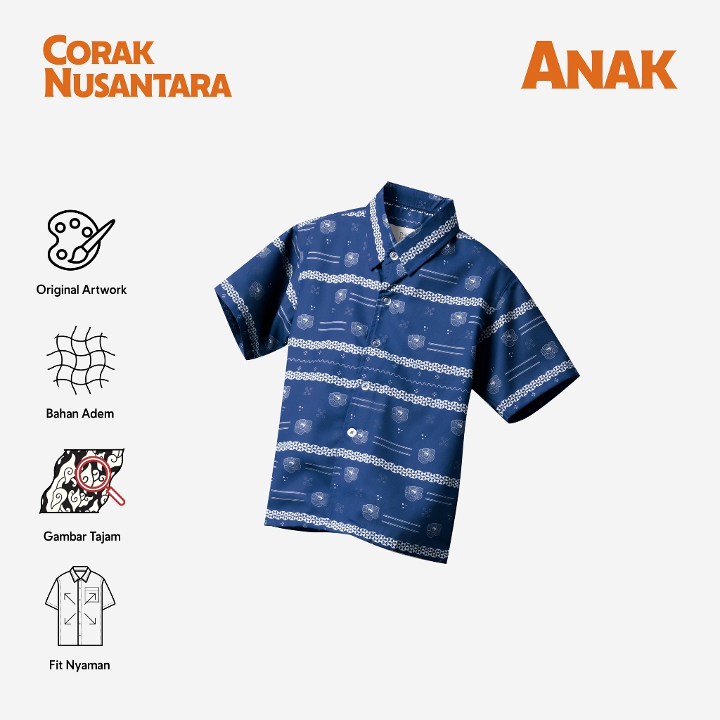Jual Telusur Kultur Batik Anak Print - Corak Anak Nusantara - Rafflesia ...