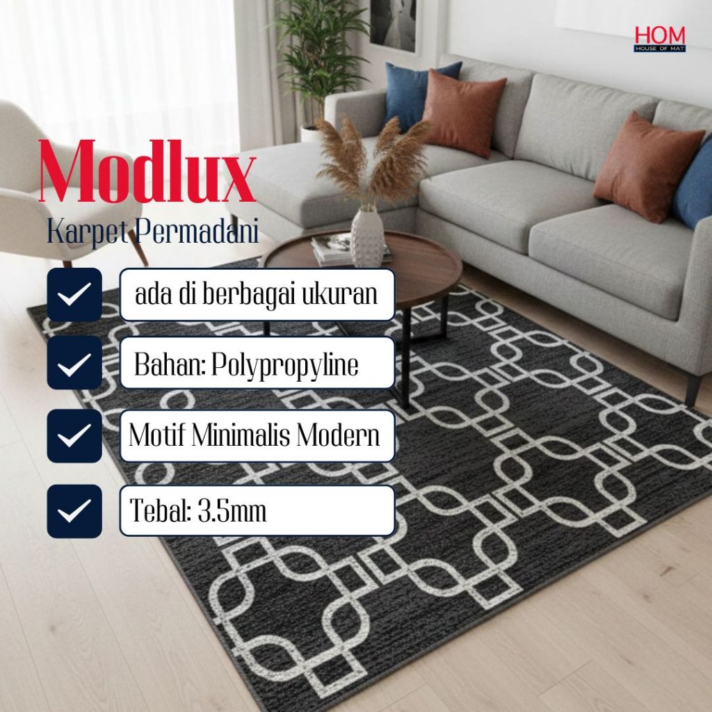 Jual PERMADANI KARPET MOD LUXE 210 X 310 / MODERNO LUXE 210x310 Motif ...
