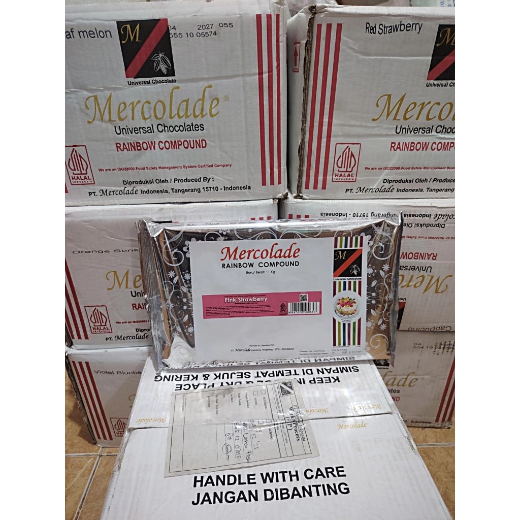 Jual Mercolade Coklat Compound 1kg - Pilihan Rasa dan Warna, Tampilan ...