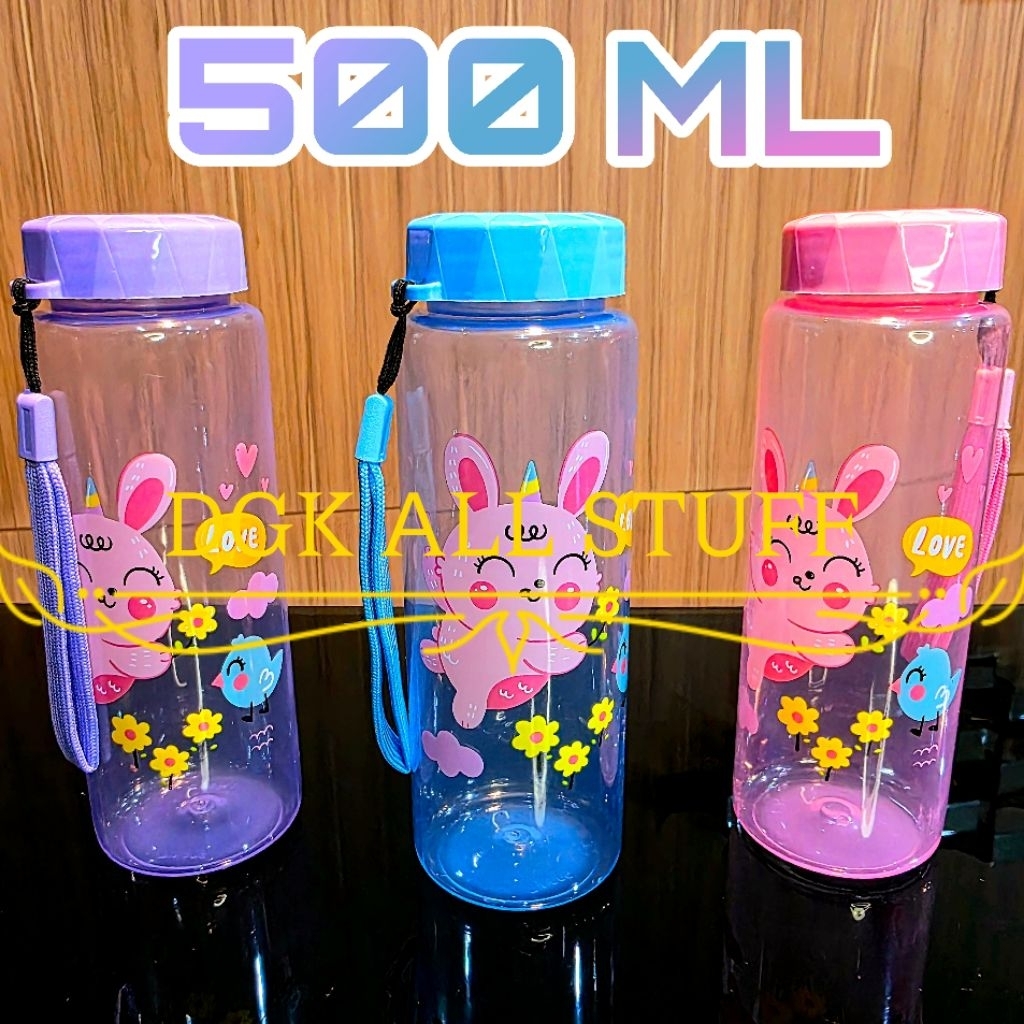 Jual Botol Air Minum Anak Bulat Tutup Putar Drat Anti Bocor Tumpah ...