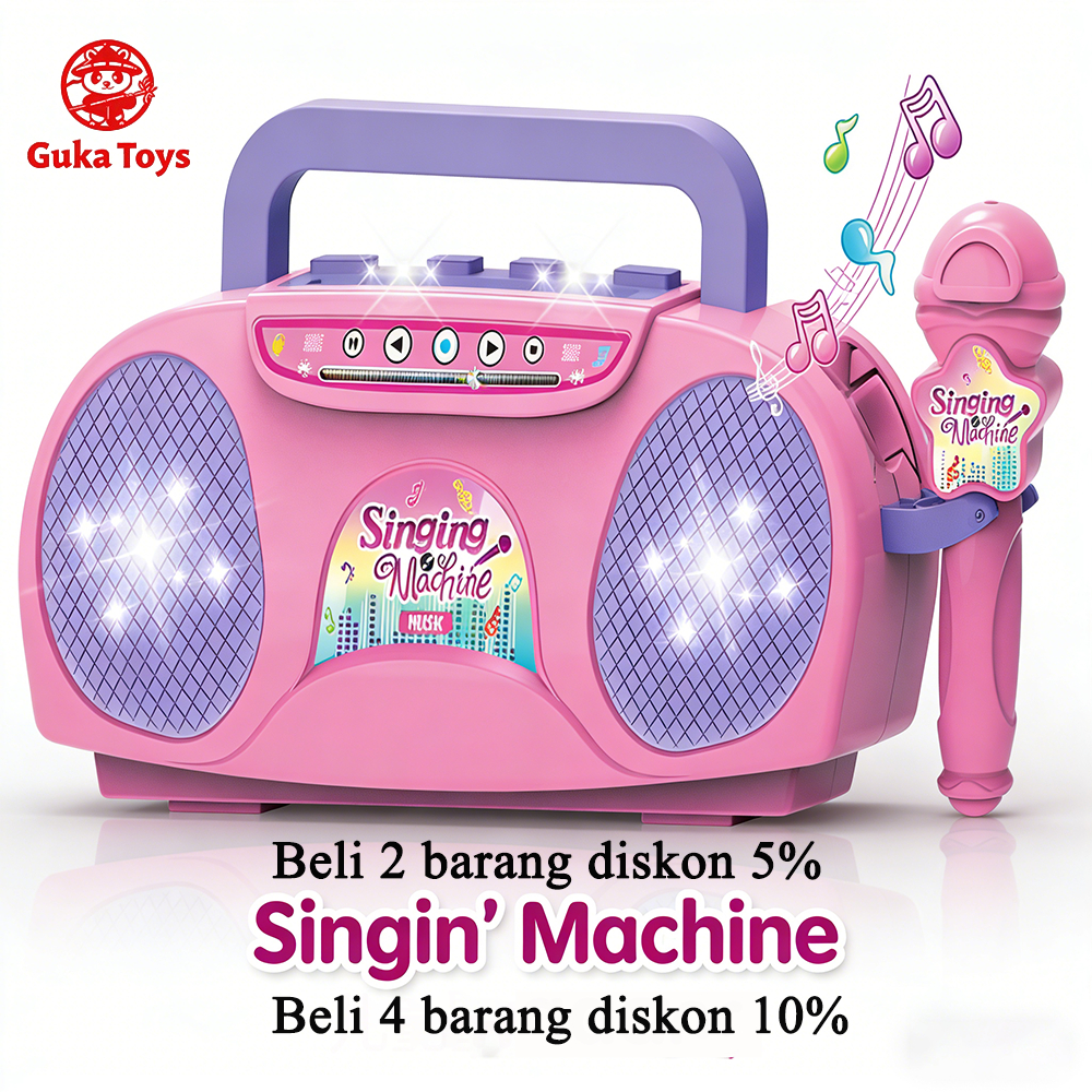 Jual Guka Toys Mic Anak Anak Untuk Karaoke Mikrofon Toys Dan Musik ...