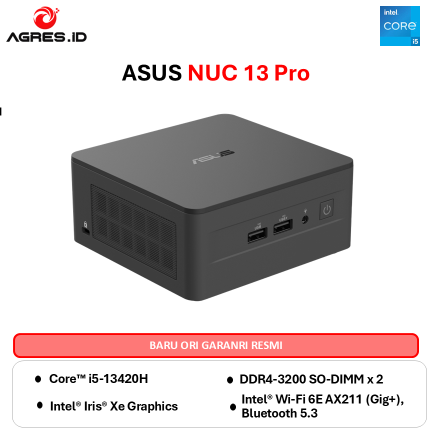 Jual ASUS MINI PC NUC 13 G13 PRO I5 13420H - RAM 16GB 1TB SSD WINDOWS ...