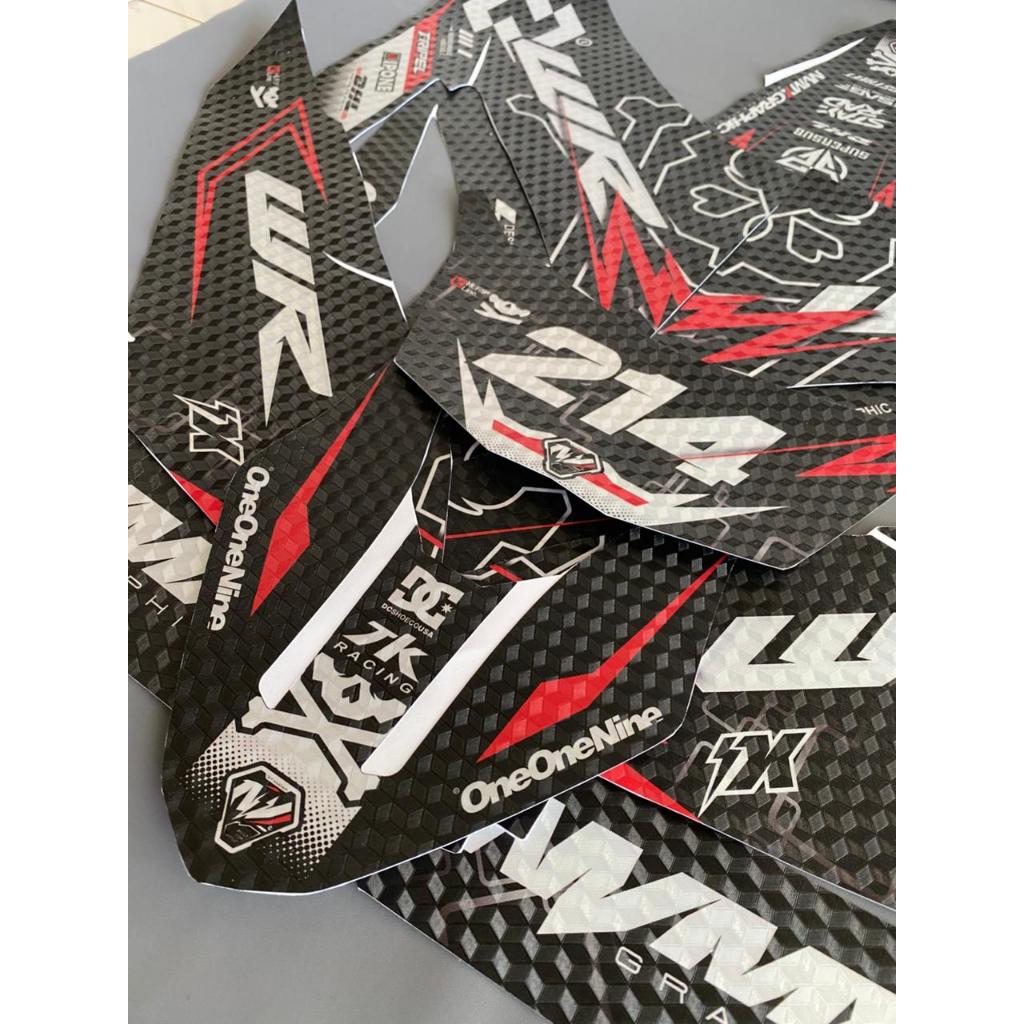 Jual Sticker WR Full Body Hologram Doff Prizm – Decal WR155 Custom ...