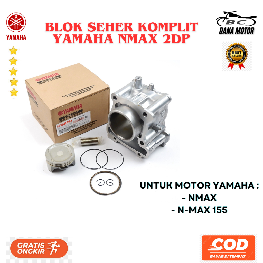Jual Blok Seher Nmax Ori / Blok Piston Nmax / Blok Mesin Yamaha Nmax ...