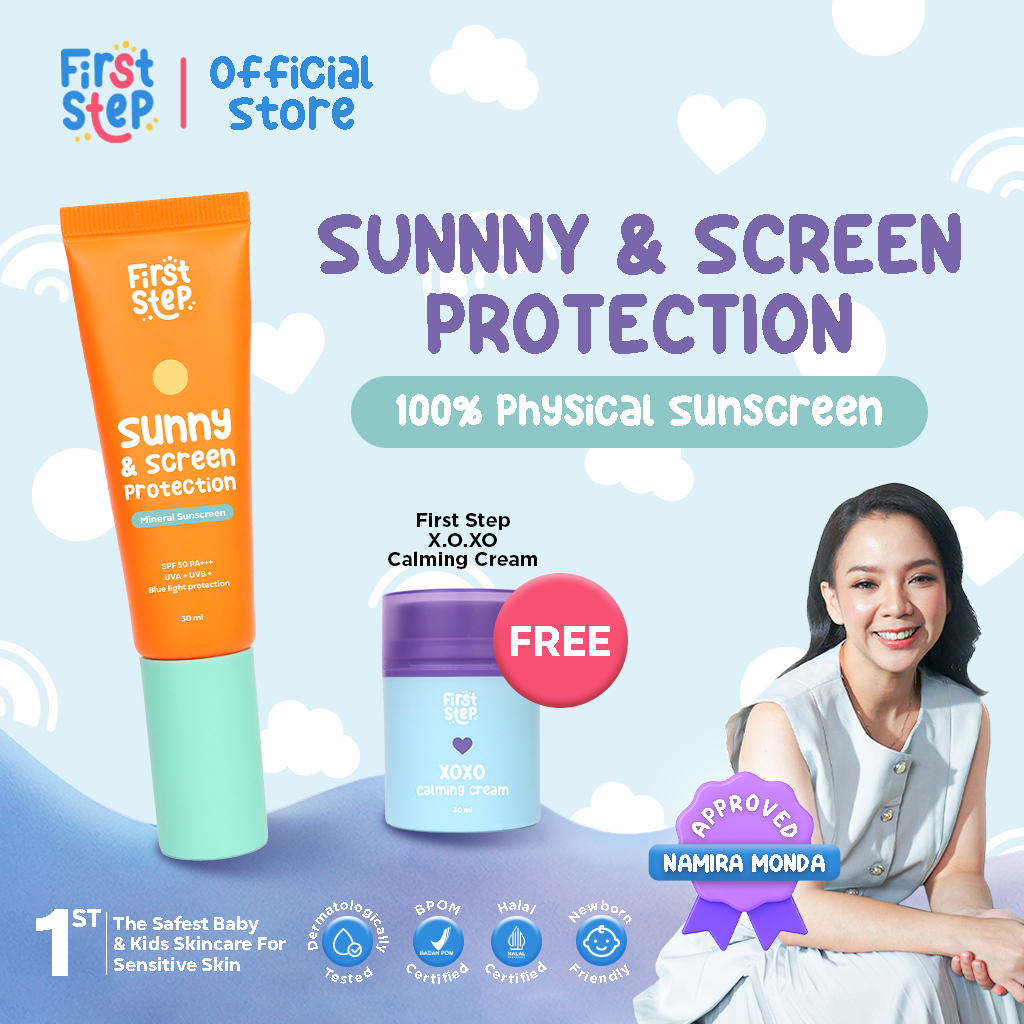 Jual FIRST STEP - Sunny & Screen Protection SPF 50 30ml - Physical ...
