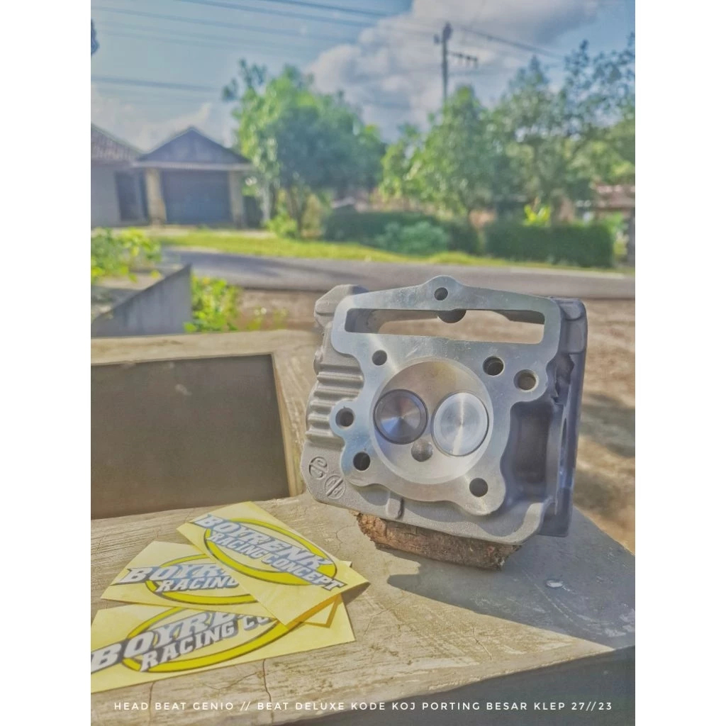 Jual HEAD|KOP|CYLINDER HEAD BEAT DELUXE KODE KOJ|UKURAN KLEP 26/23 -27/ ...