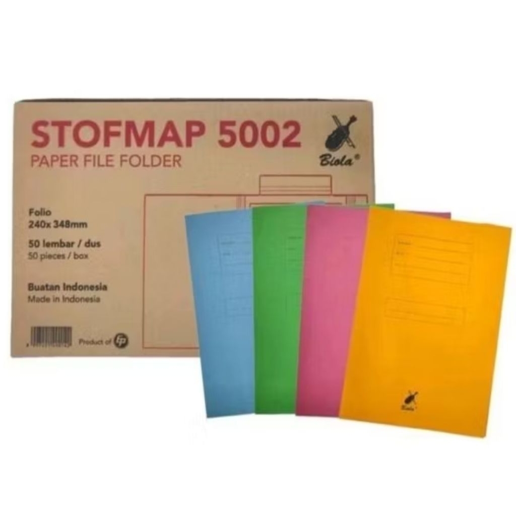 Jual PROMO MAP STOF MAP 5002 BIOLA | 1 DUS (50 PCS) | Shopee Indonesia