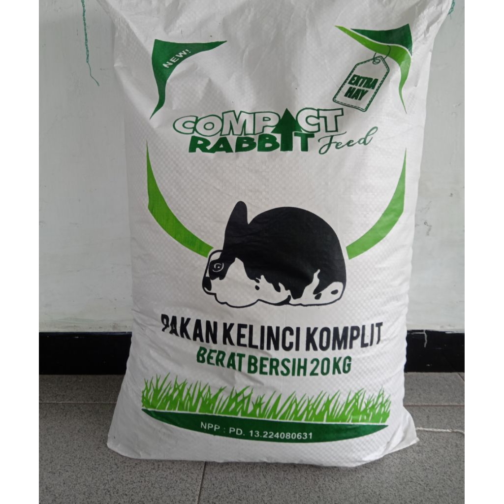 Jual pakan kelinci Compact rabbit feed 1 sak (20 kg) | Shopee Indonesia