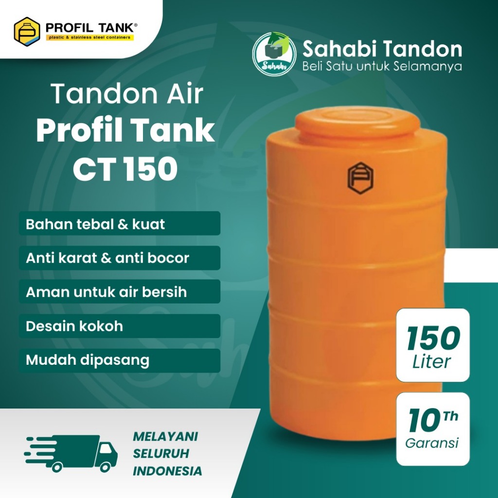 Jual Tandon Air/Toren Air/Tangki Air Profil Tank CT 150 | Shopee Indonesia