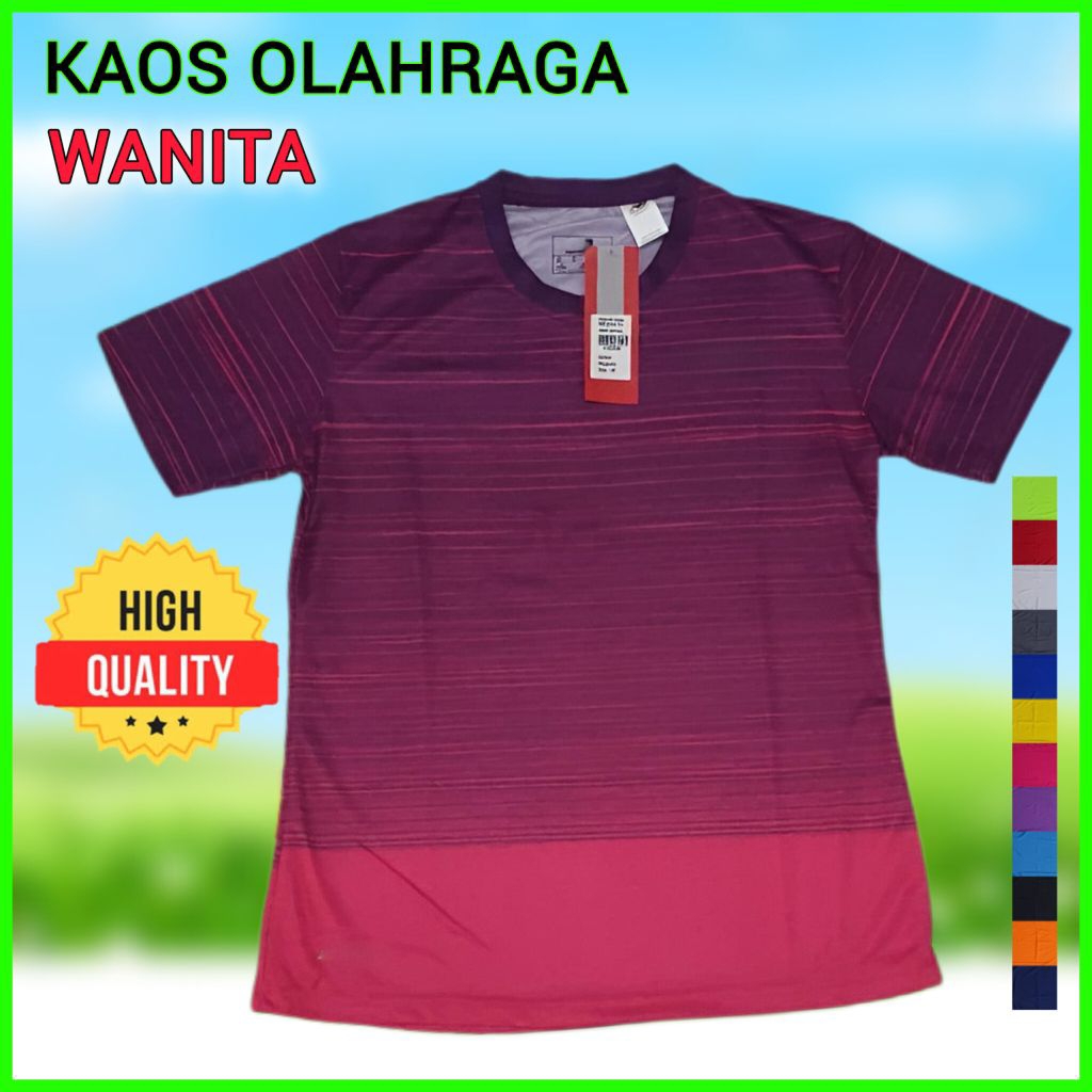 Jual ZIYAR SUKA 031 Atasan Olahraga Wanita Baju Senam Terbaru Running ...