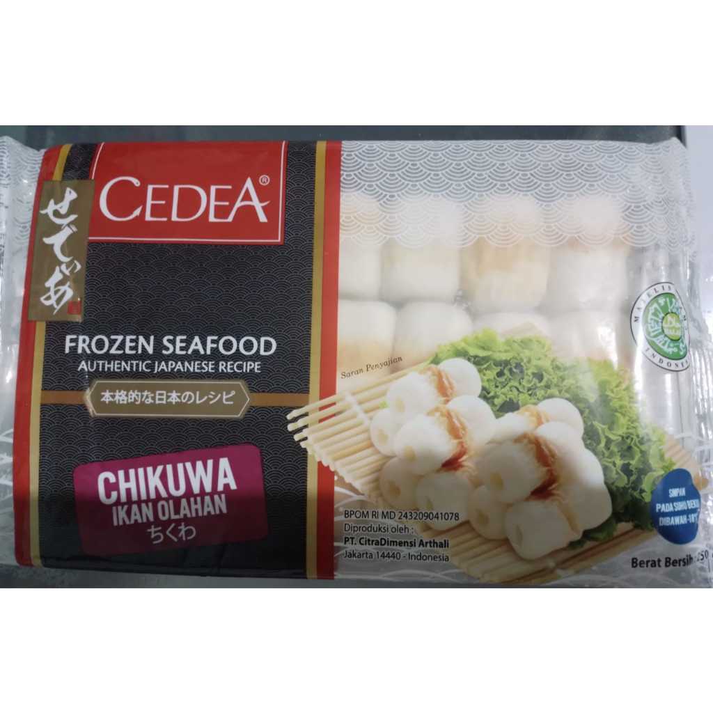 Jual Cedea Chikua Ikan Olahan Japanese Recipe 250 Gr | Shopee Indonesia