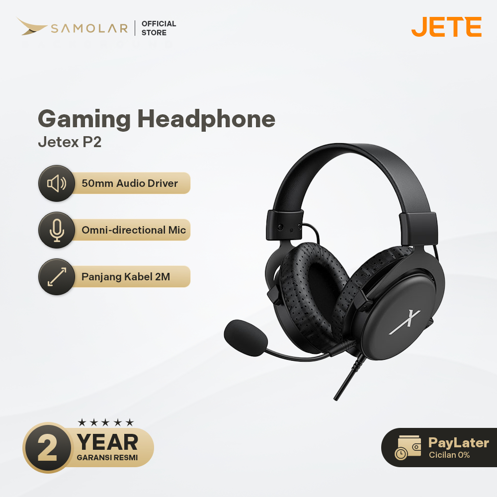 Jual JETE-X P2 Headset Gaming | Headphone Gaming Pro - Garansi 2 Tahun ...