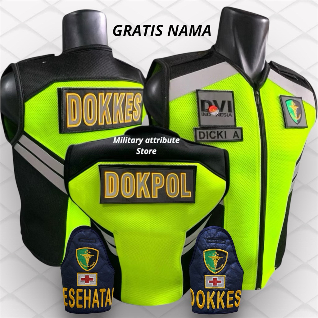Jual BAN LENGAN DOKKES KESEHATAN/ROMPI DOKKES / ROMPI DOKPOL /ROMPI ...