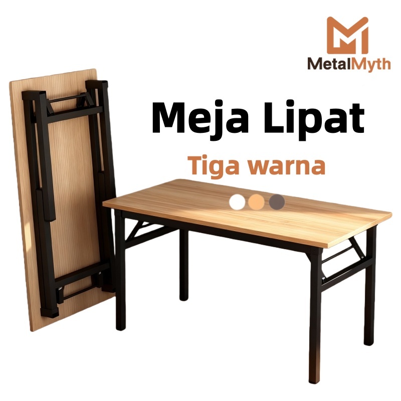 Jual MetalMyth Meja Lipat Meja Belejar Lipat Meja Makan Lipat Portable ...