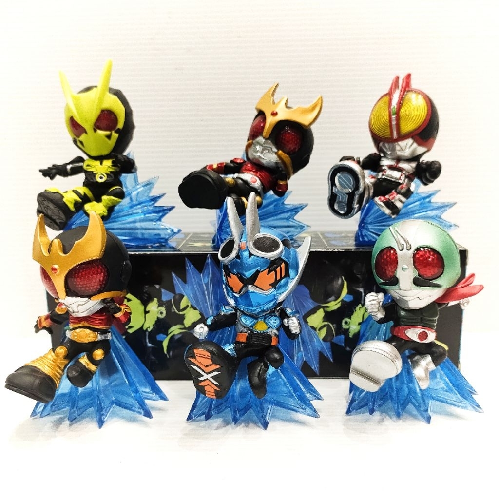 Jual Mainan Figure Kamen Rider Chibi PVC Figure Kamen Rider Kick_Varian ...