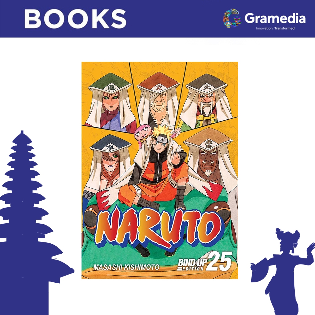 Jual Gramedia Bali - Naruto Bind Up Edition 25 / Komik Naruto Vol. 25 ...
