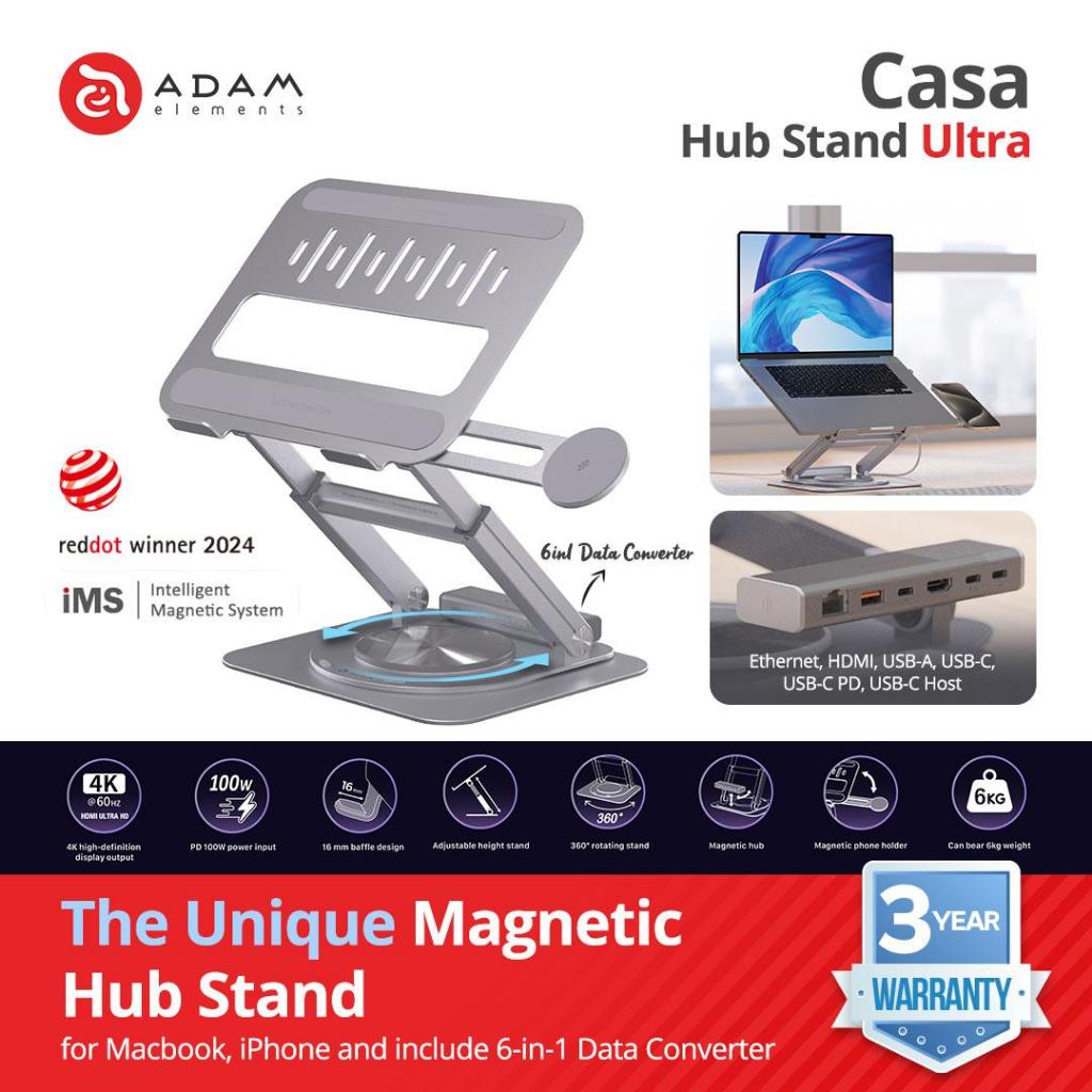 Jual Adam Elements Casa Hub Stand Ultra - Data Converter USB-C Magnetic ...