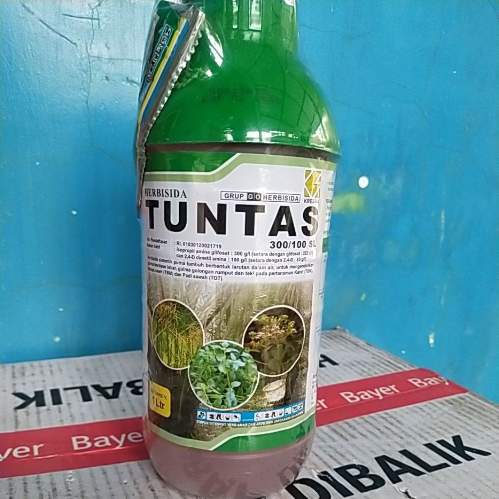 Jual Tuntas 300/100 SL Bonus metsul 5 gr, herbisida sistemik 2 bahan ...