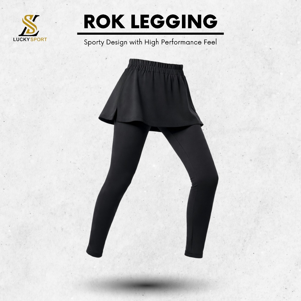 Jual Rok Legging Rok Leging 2in1 Wanita Zumba Lari Senam Sepedah ...