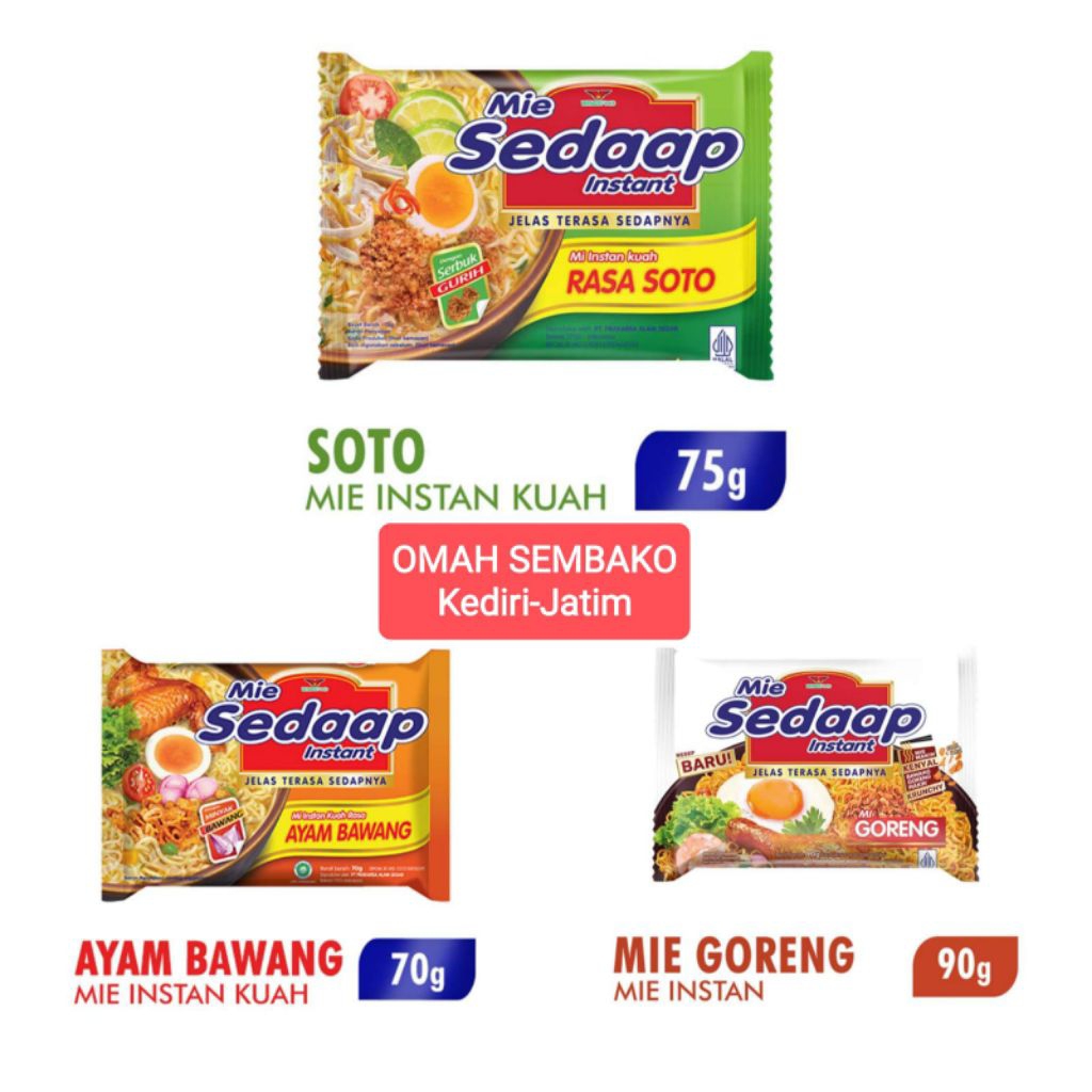 Jual (LAPIS KRESEK LANGSUNG KIRIM) MIE SEDAAP KARTONAN | Shopee Indonesia
