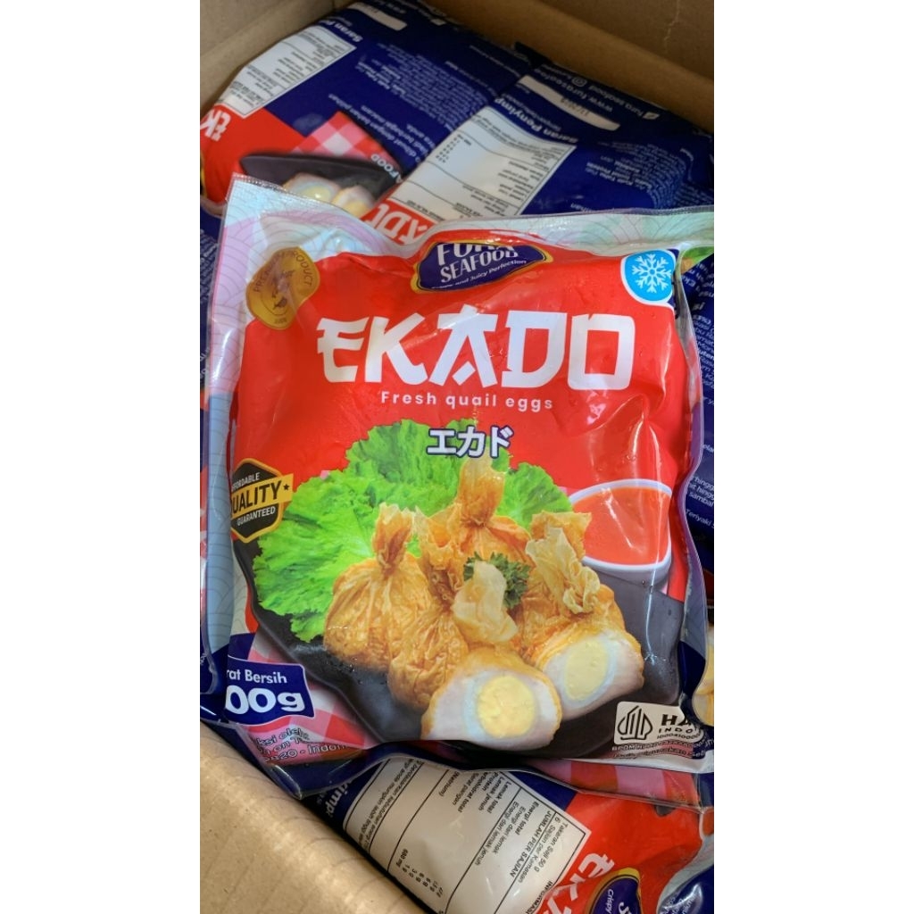 Jual Fura Seafood Ekado Isi Telur Puyuh Segar 300GR - Frozen Food Fresh ...