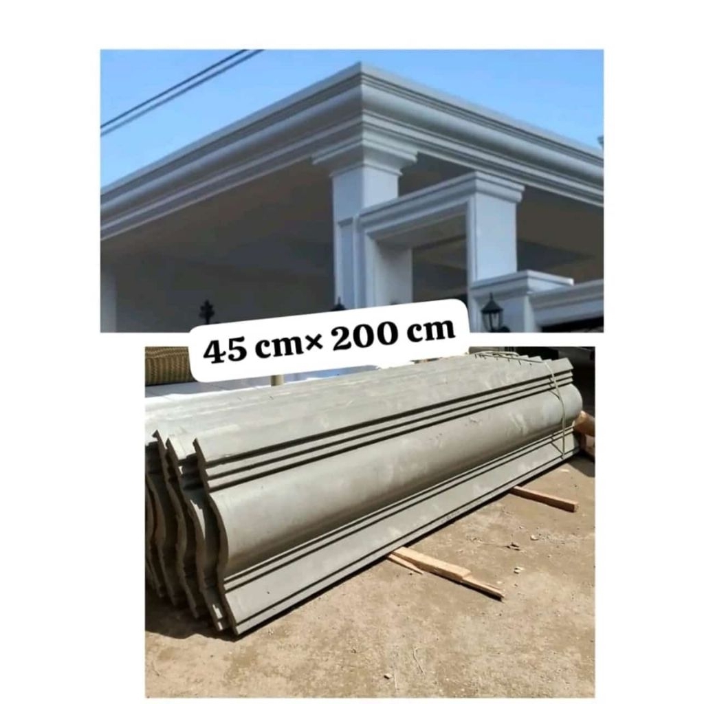 Jual Lisplang Profil Beton List Profil Beton Tempel Profil Tempel Beton ...