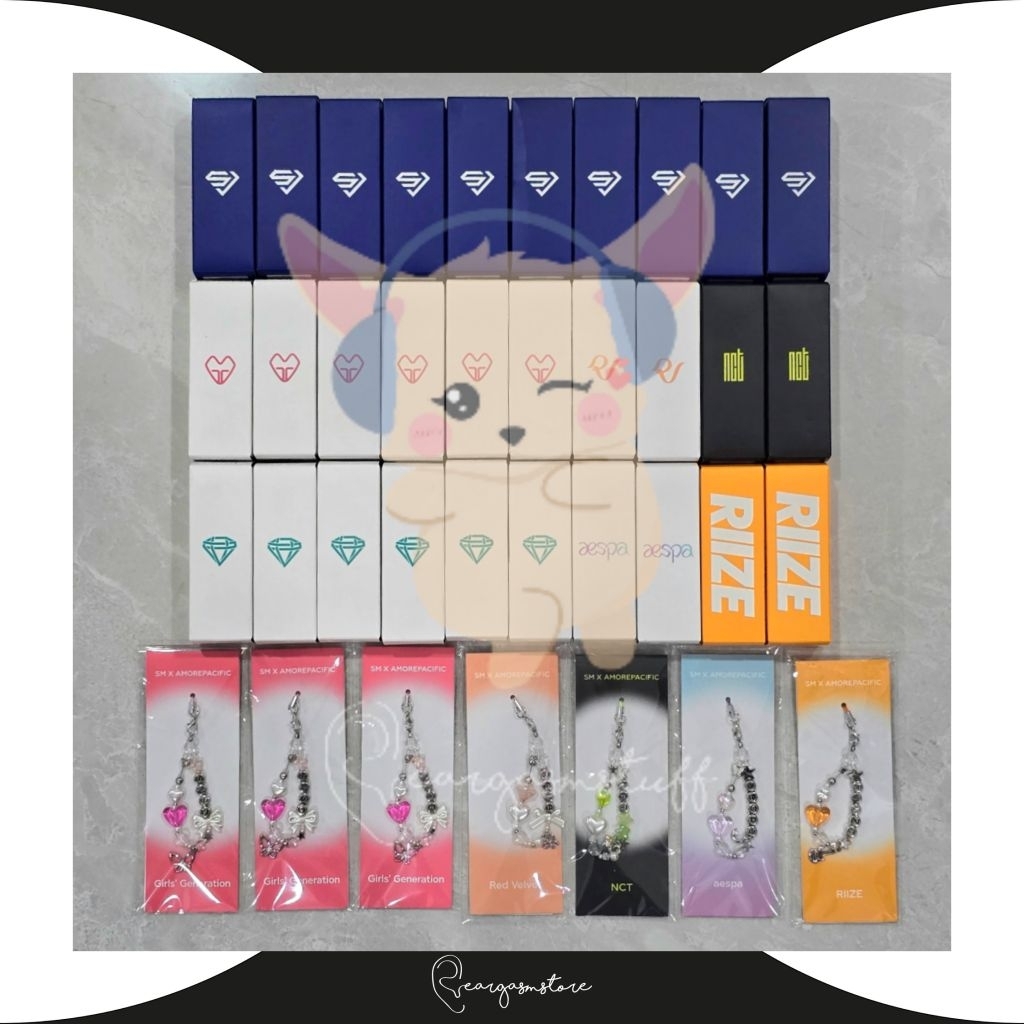 Jual SM ARTIST OFFICIAL FANLIGHT FANSIGNAL LIPBALM SMTOWN X AMORE ...