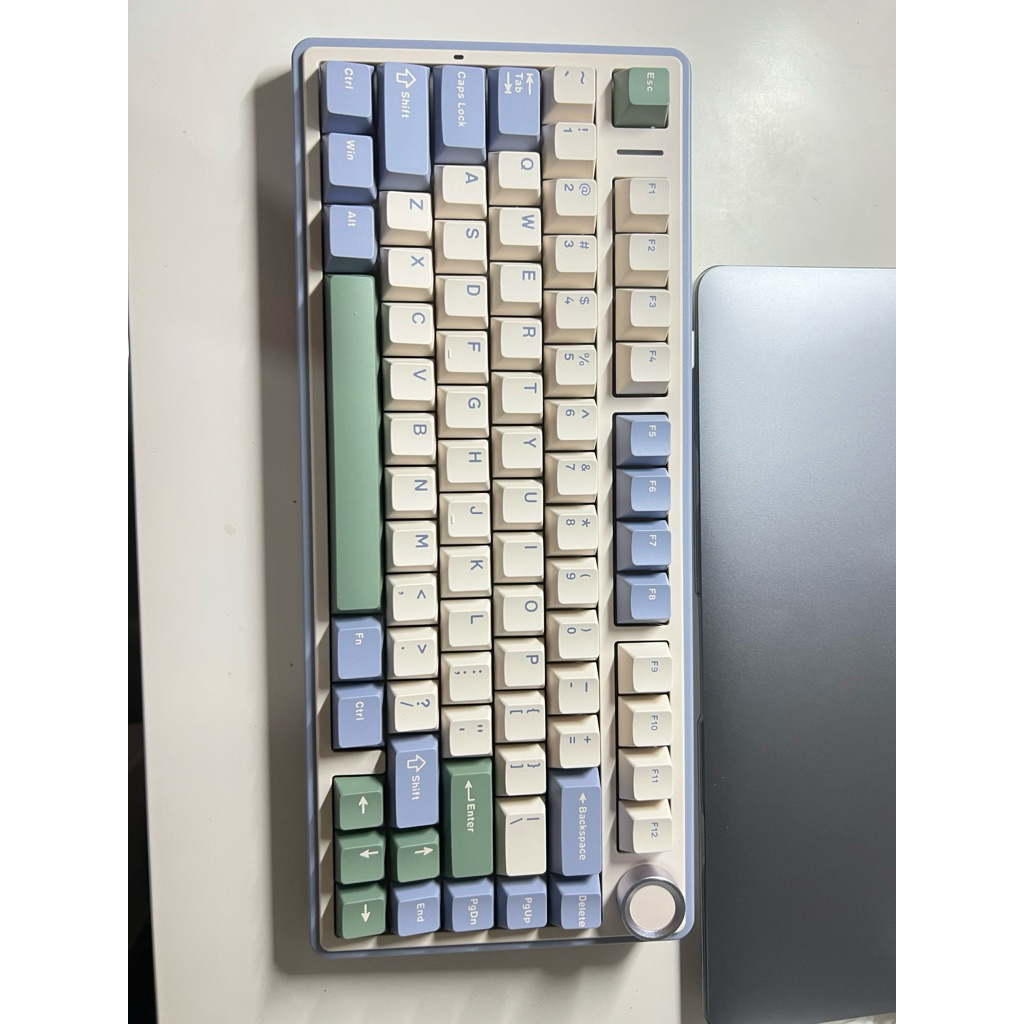 Jual PRELOVED KEYBOARD MECHANICAL AULA F75 SPRUCE GREEN REAPER SWITCH ...