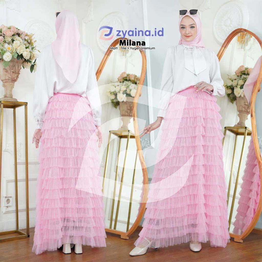 Jual ROK TUTU MILANNA LAYERED TULLE BAWAHAN PEREMPUAN PEMININ/ROK ...