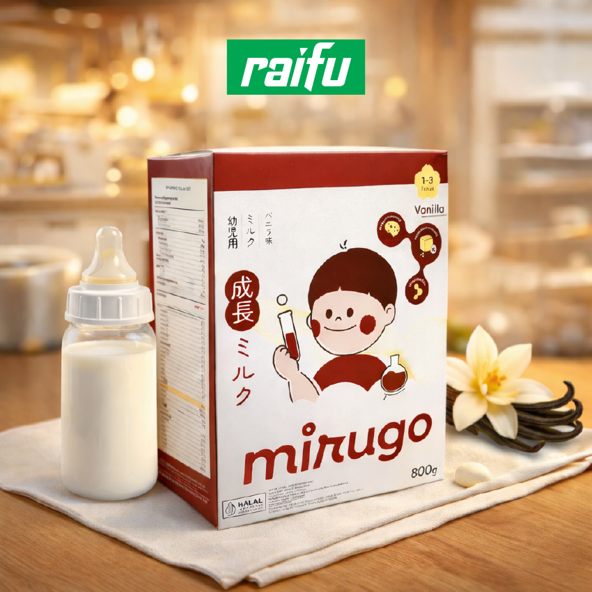 Jual Mirugo Susu Anak Balita 1–3 Tahun Vanilla 800g DHA Jepang Clean ...