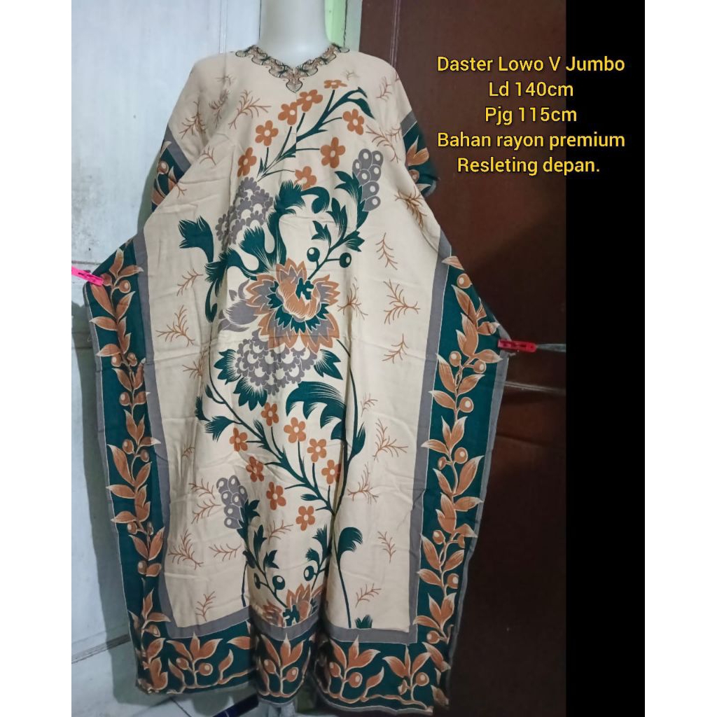 Jual Medan Daster Lowo Jumbo motif Batik | Shopee Indonesia