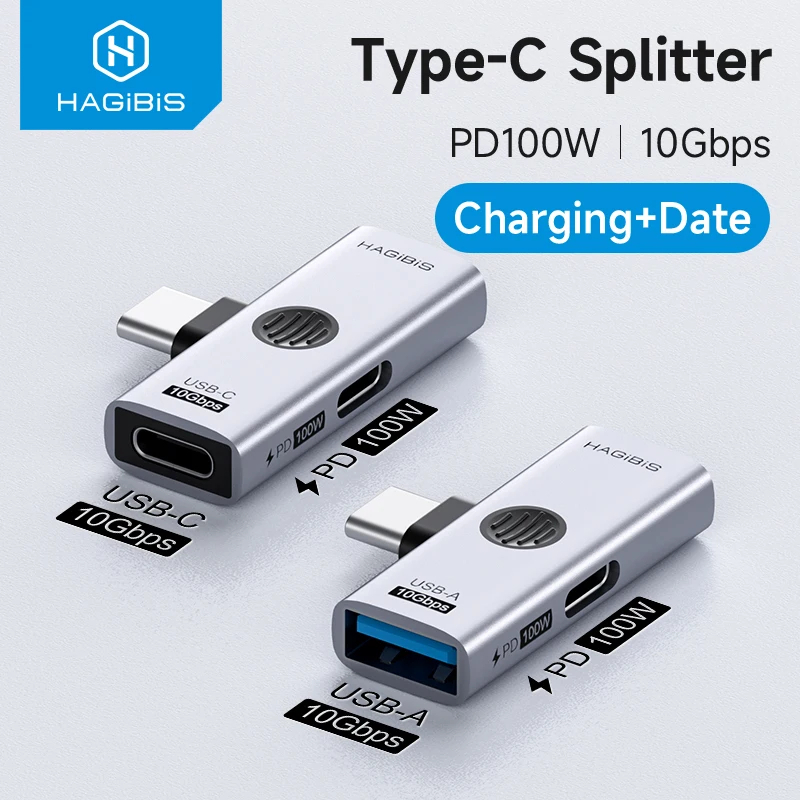 Jual HAGIBIS OTG SPLITTER TYPE C WITH POWER SUPPLY PD 100W FAST ...
