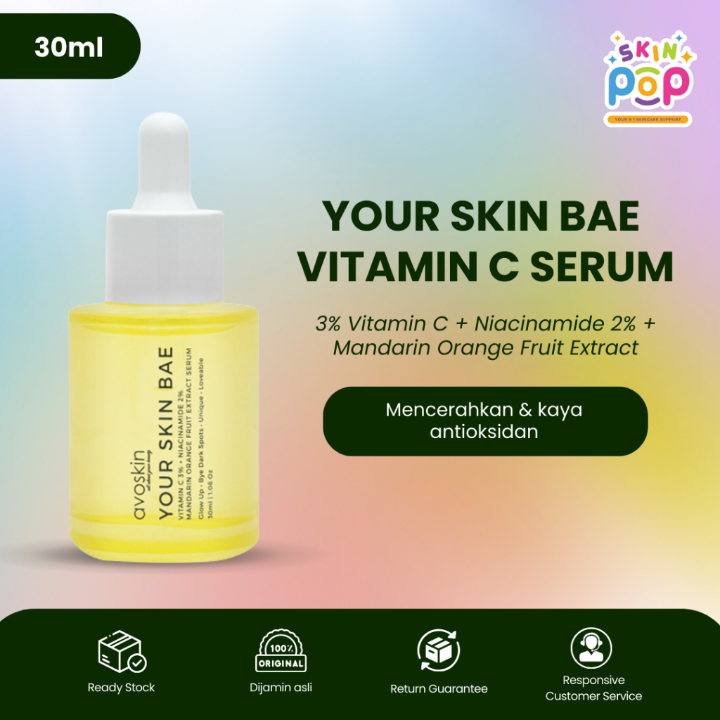 Jual Avoskin Your Skin Bae Vitamin C 3% | Mencerahkan kulit ...