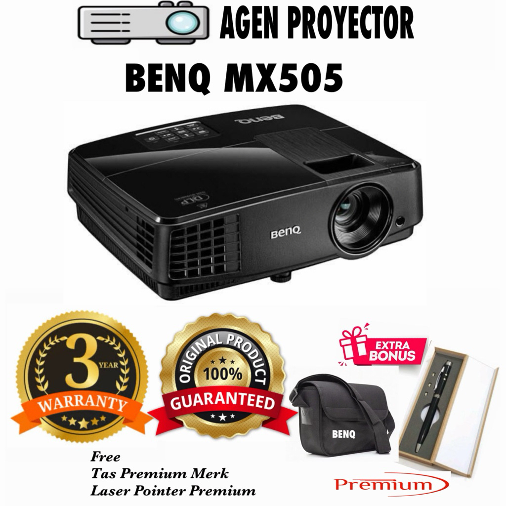 Jual PROYECTOR BENQ MX505/MS505 ORIGINAL PRODUCT | Shopee Indonesia