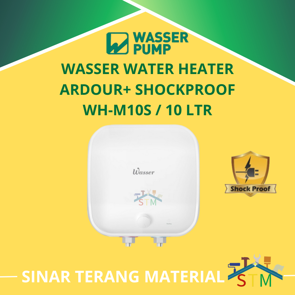 Jual Water Heater Listrik Wasser WH-M10S Ardour+ 10 Liter 200 Watt ...