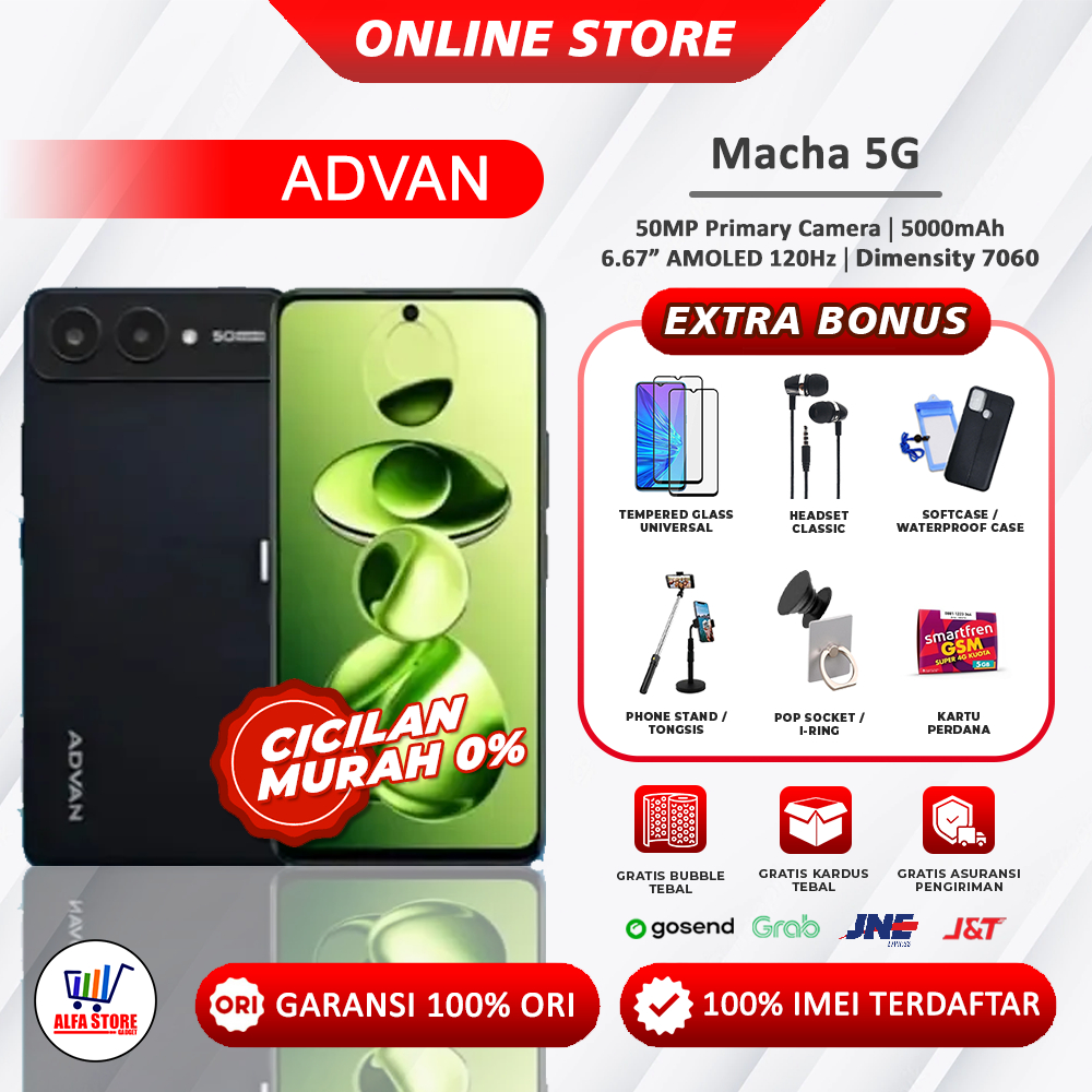 Jual Advan Macha 5G RAM 8/256GB Garansi Resmi | Shopee Indonesia