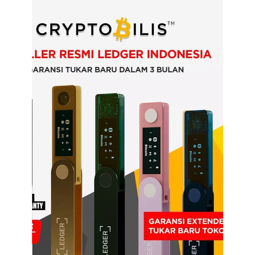 Jual Ledger Nano X - Reseller Resmi Ledger, 100% Original & Tersegel ...