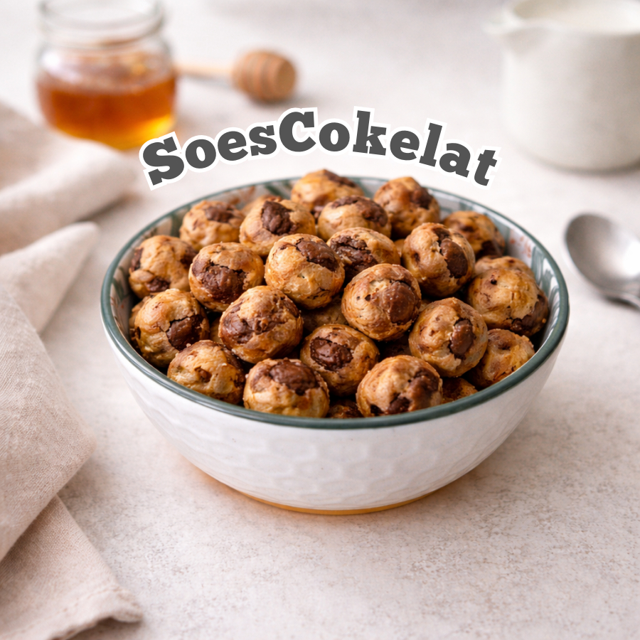 Jual [DELISH SNACKS] Soes Cokelat (Grosir) 250gr 500gr 1 KG / Snack ...